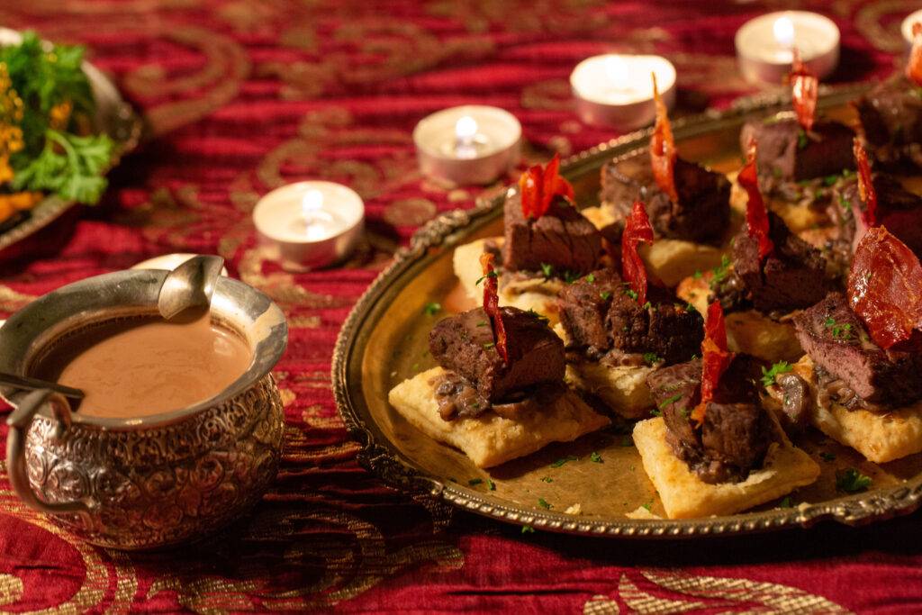 LXVs Tempo Pairing: Deconstructed Beef Wellington